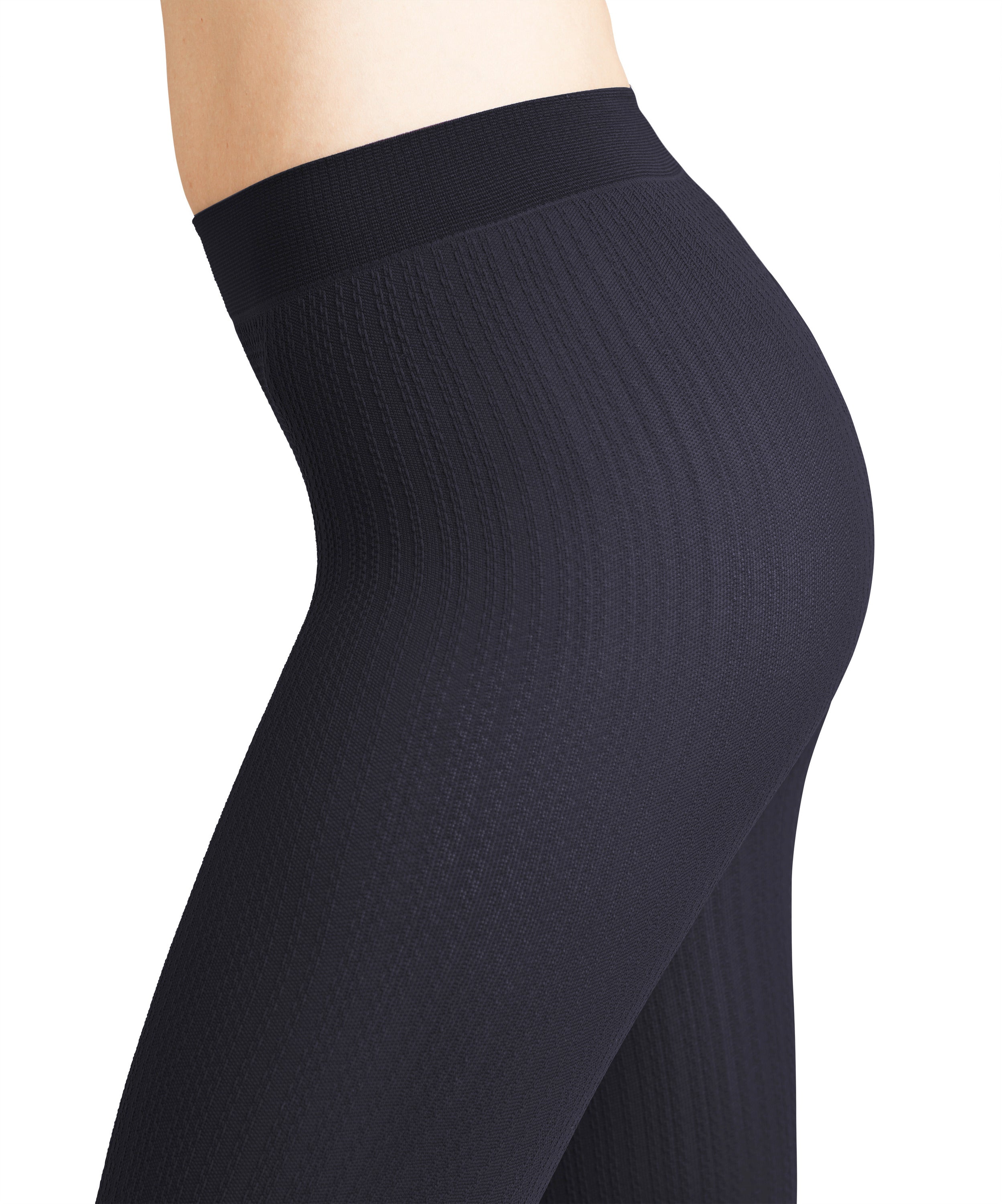 Falke Fine Rib Semi-Opaque Tights – Elegant Up